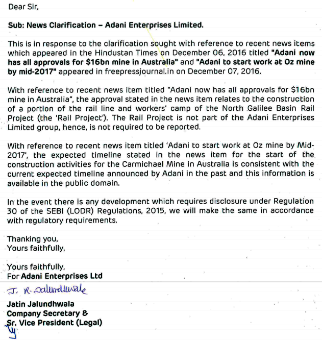 North Coast Voices: CCRAP and the Adani Group
