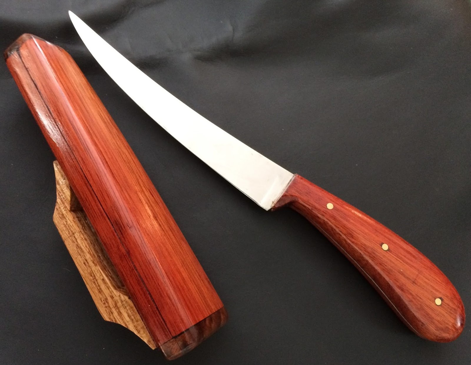 Noon's Knives: Wood Sheaths