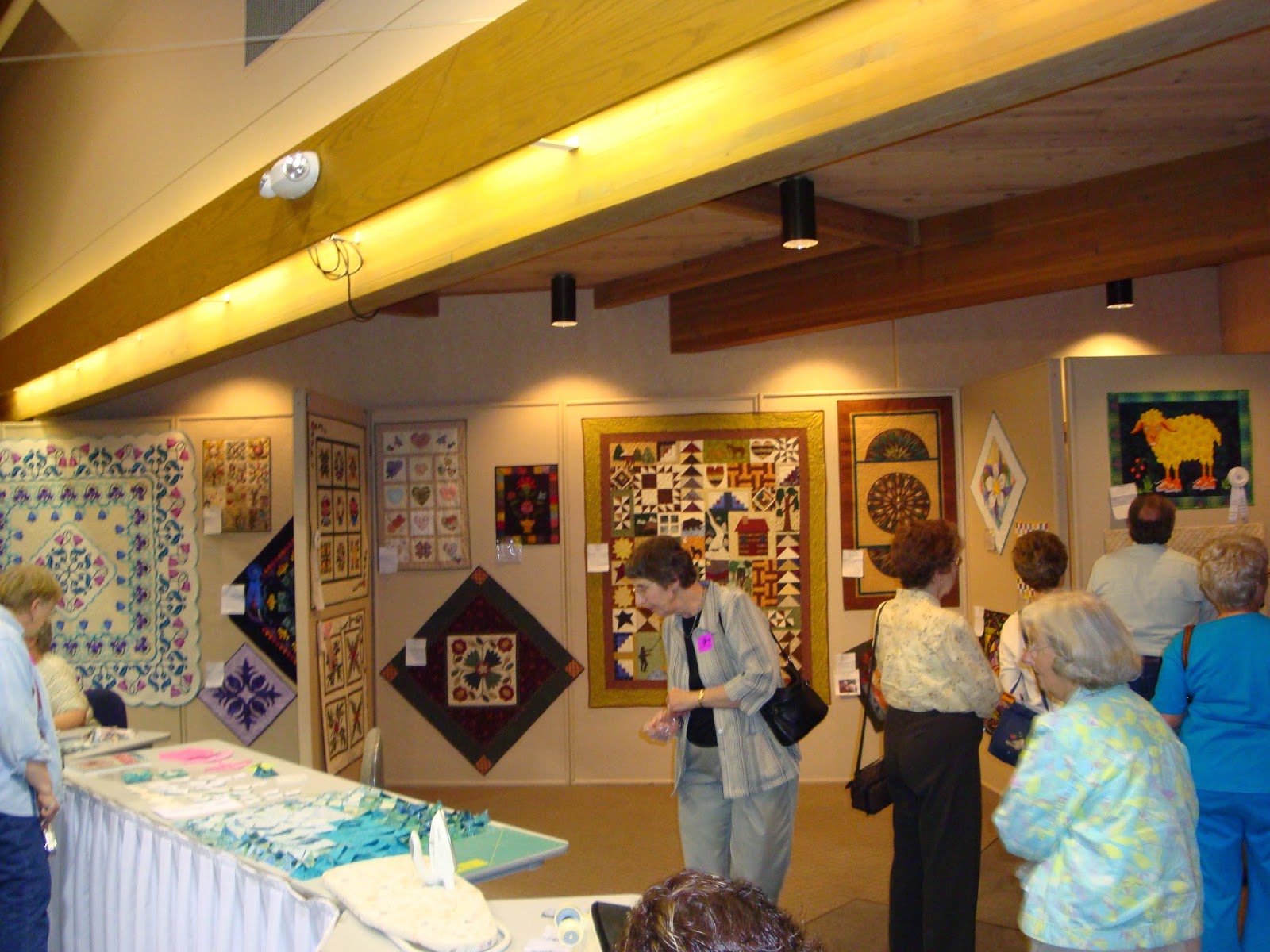 FABRIC THERAPY: A sneaky-peeky at this weeks 39th Annual Quilt Show at ...