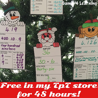 Fun Games 4 Learning: Christmas Math Fun FREEBIE - Limited Time