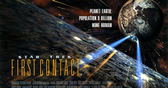 Movie Lovers Reviews: Star Trek: First Contact (1996) - Self-Indulgent Swashbuckler