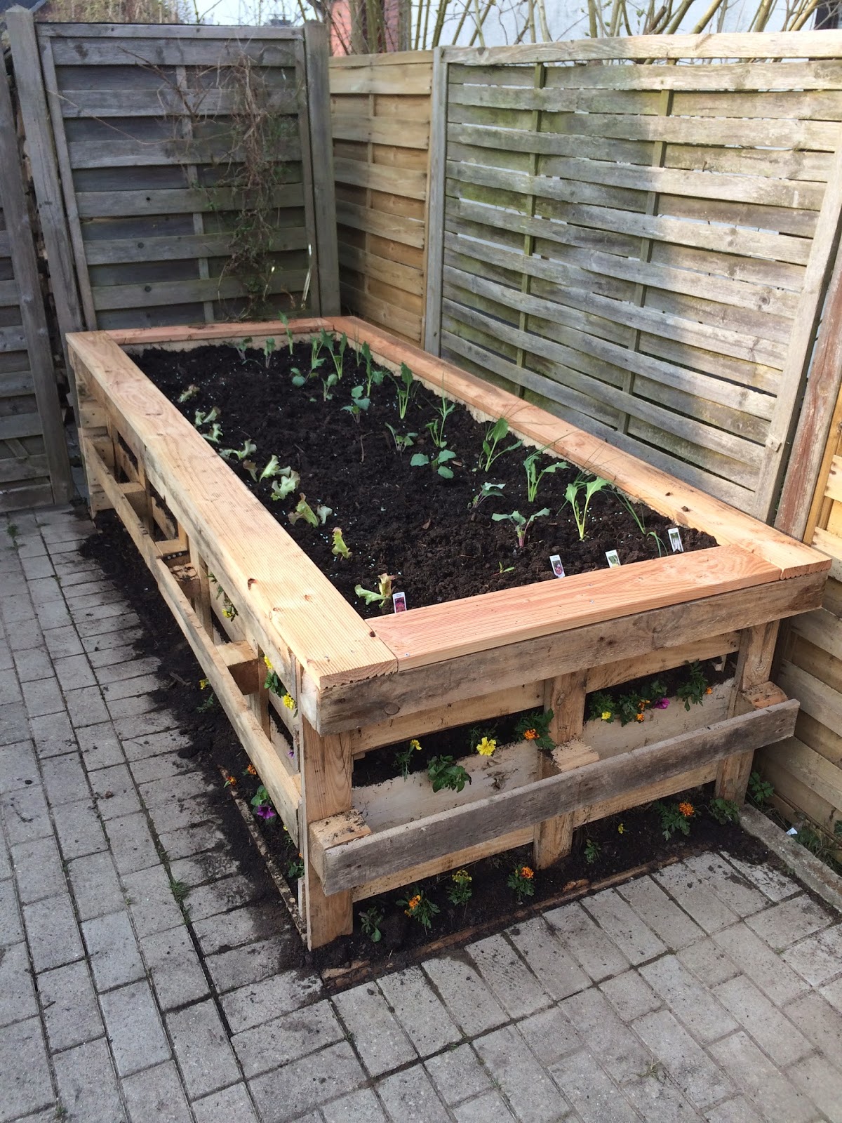 GartenPiraten: Das neue Hochbeet alla Pinterest