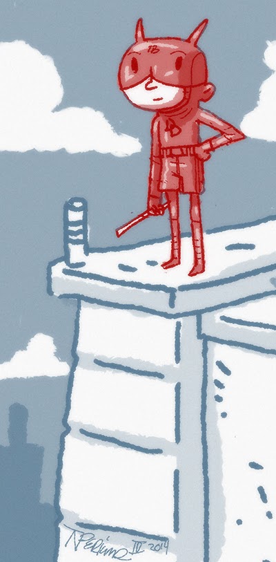 Thomas Perkins: Morning Sketch - Daredevil...
