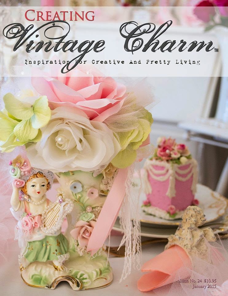 Olivia's Romantic Home: Creating Vintage Charm Magazine Cover