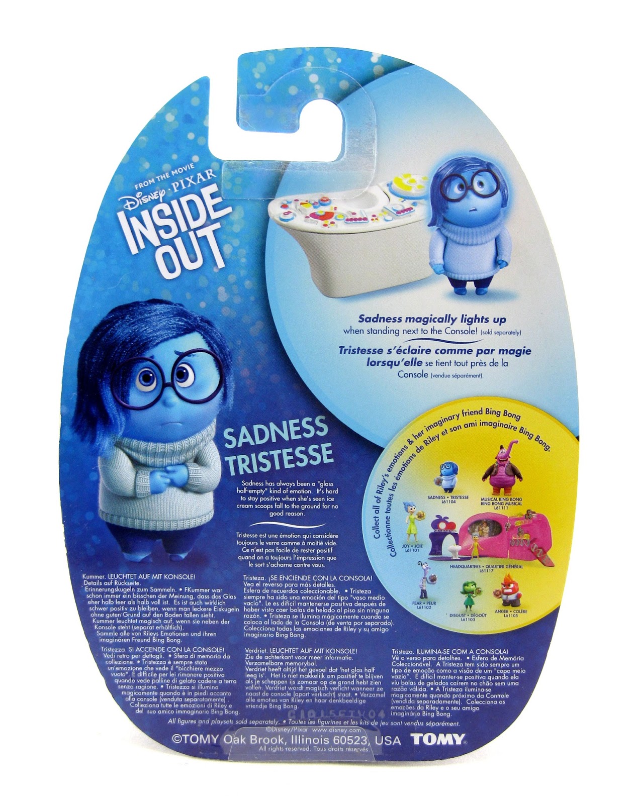 Dan the Pixar Fan: Inside Out: TOMY Toys Figure Collection