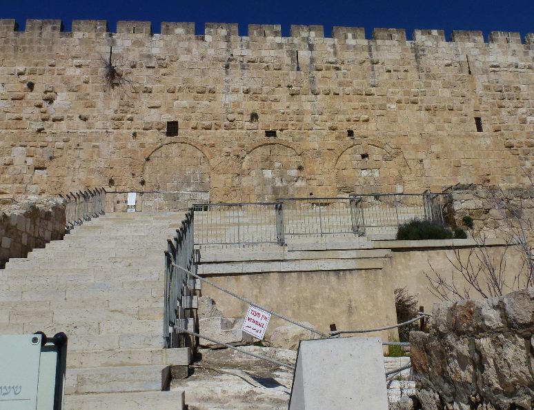 Jerusalem - Hulda Gates