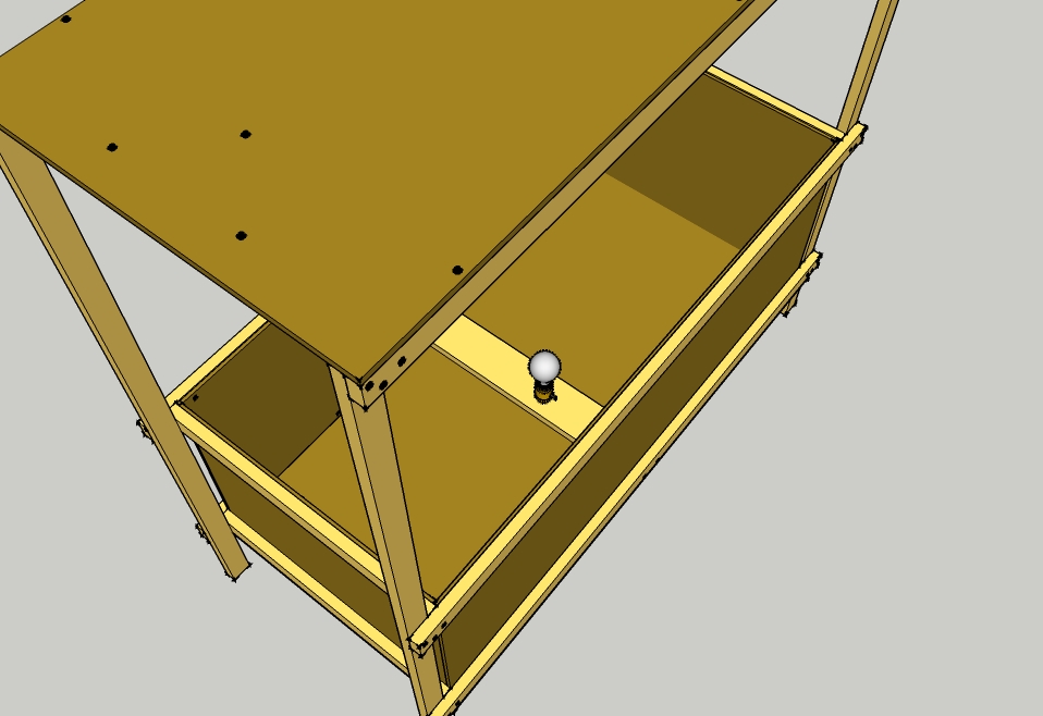 Joe's Garden Journal: How to build our 8 tray seed starting bench