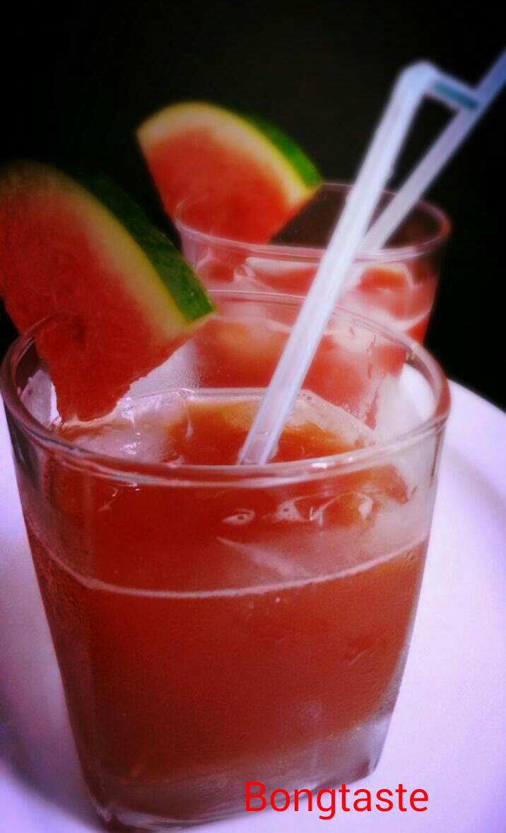 Bongtaste : WATERMELON ICED TEA
