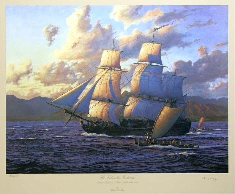 transpress nz: the Colombia Rediviva passes Diamond Head