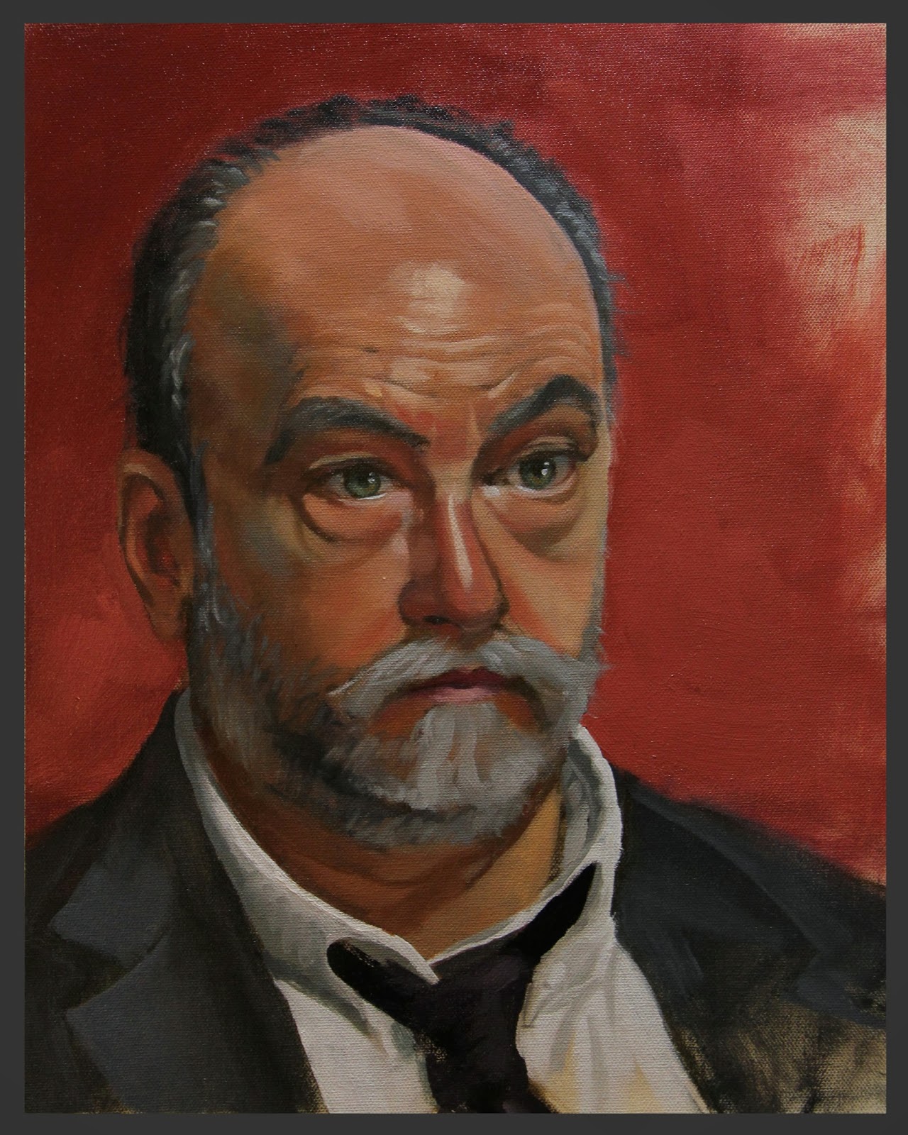 Chris Benavides' Painting Journal: Michael - 3/4 view