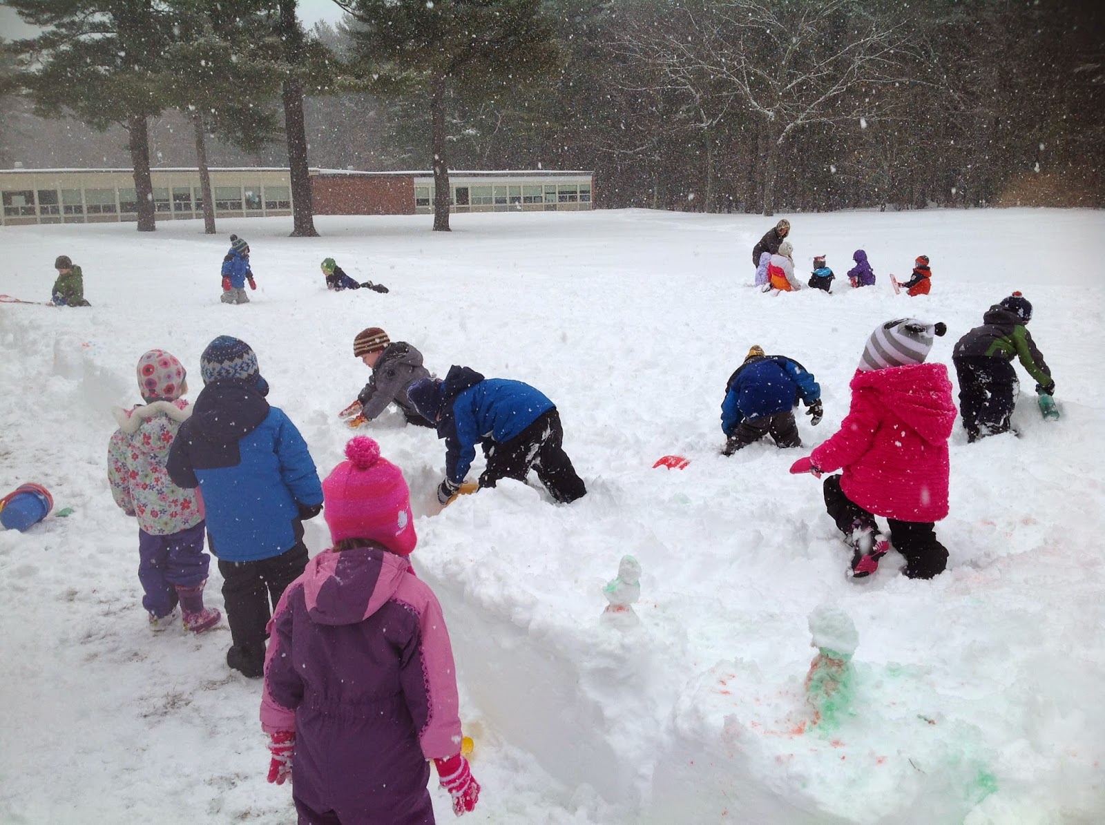 Mrs. Rogers Kindergarten Happenings: Snowy Day Fun