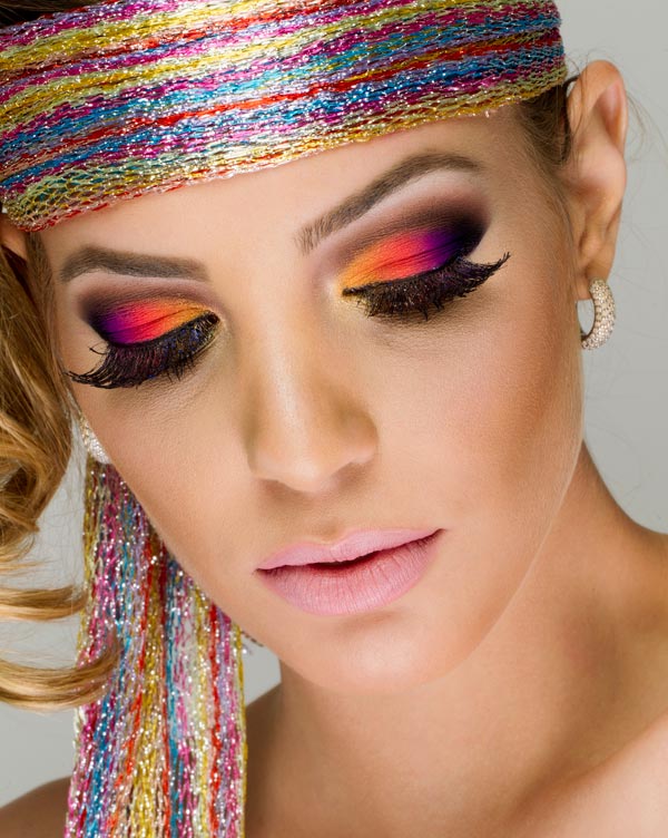 Cabeleza - Tudo sobre Cabelo e Beleza: Maquiagem colorida: Quer saber ...