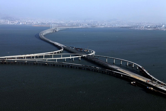 China tours and things to see: Jiaozhou Bay Bridge-The world longest ...