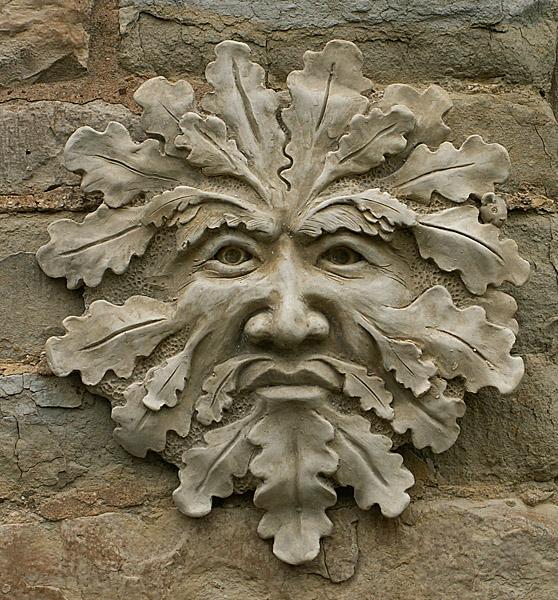 Green man faces on Pinterest | Green Man, Celtic and Garden Ornaments