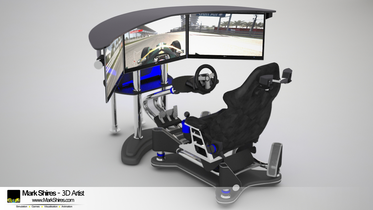 Mark Shires - 3D Artist: VRX iMotion Simulator - 3D Visualisation
