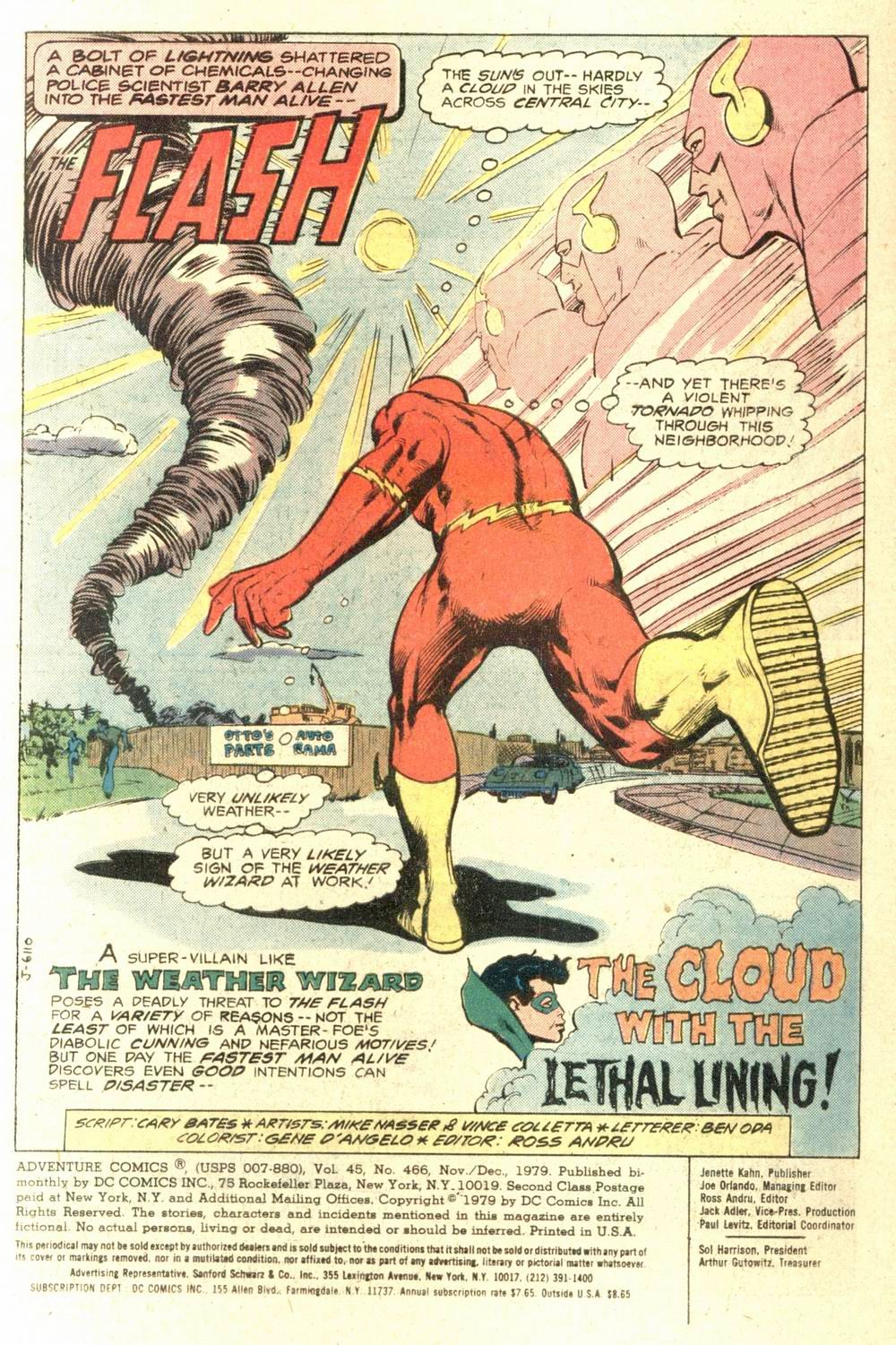 Days of Adventure: Adventure Comics # 466, December, 1979