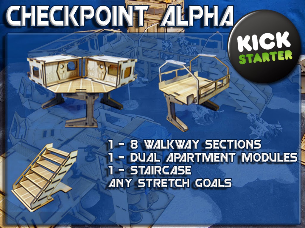 Burn In Designs: Checkpoint Alpha research station coming online ...