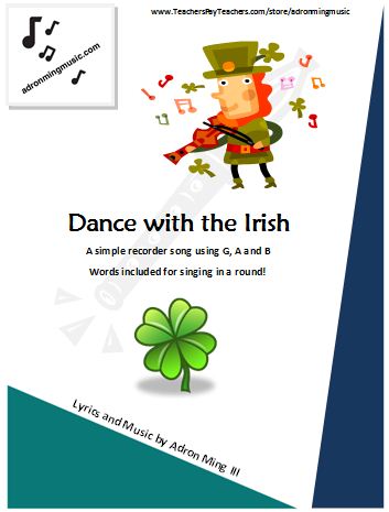 Elementary Music Magic: "Dance with the Irish" for Elementary Music ...