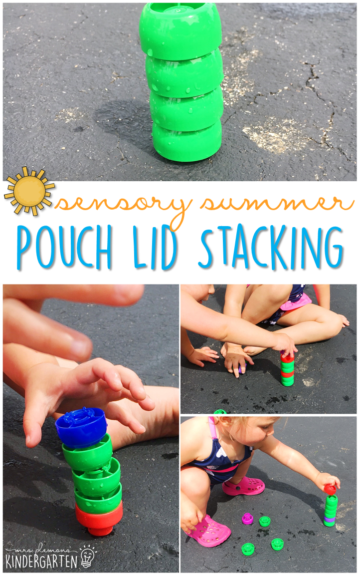 10 Ways to Play with Pouch Lids {Sensory Summer} - Mrs. Plemons ...