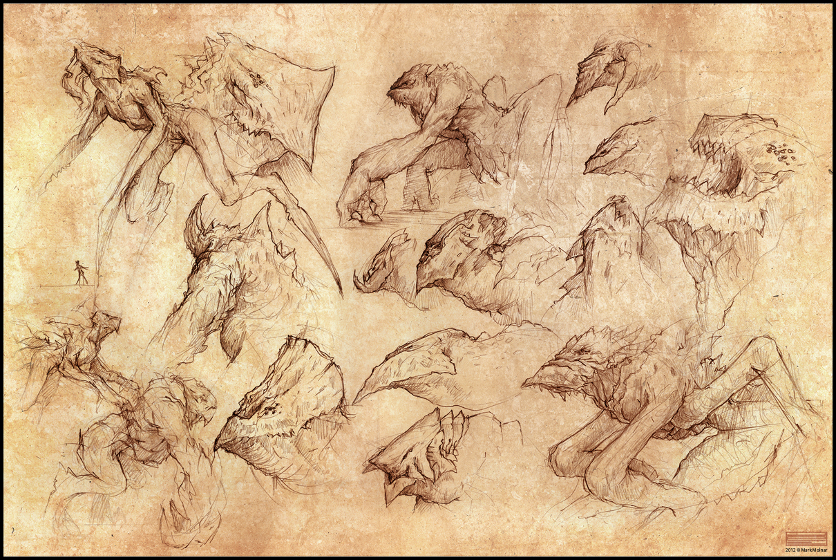 Mark Molnar - Sketchblog of Concept Art and Illustration Works ...