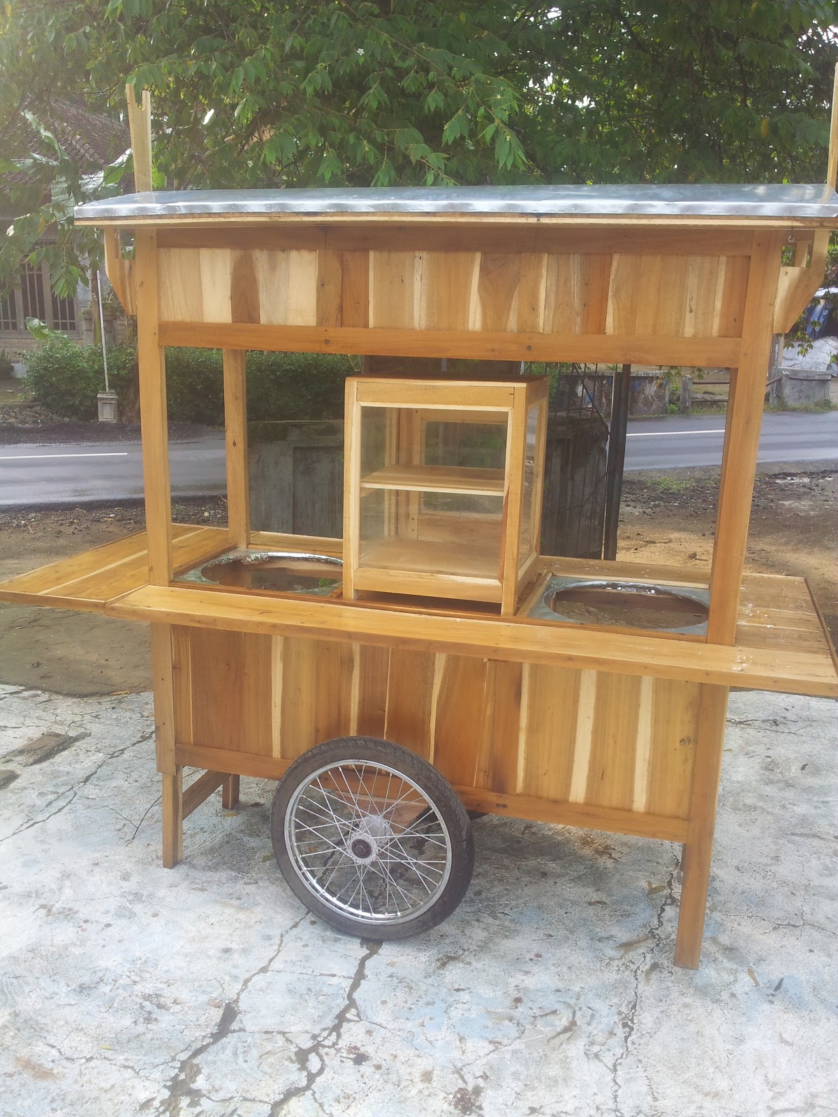 Gerobak multifungsi | Gerobak Bakso Pandanaran