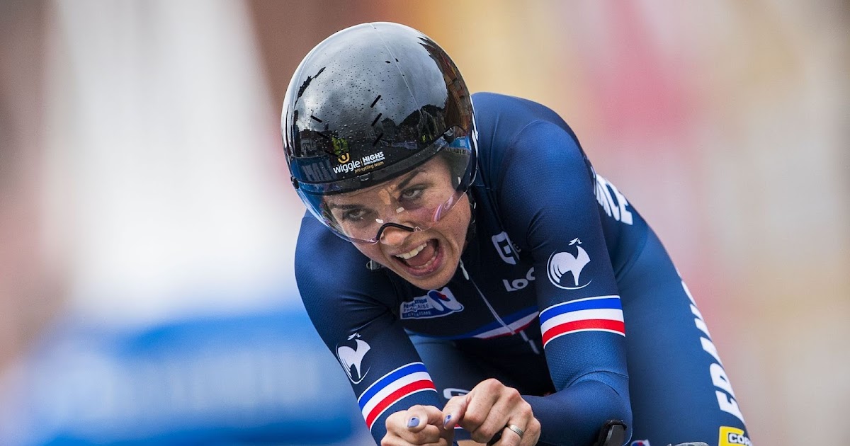 lusosports: Audrey Cordon Ragot da França competindo no crono do 2017 ...
