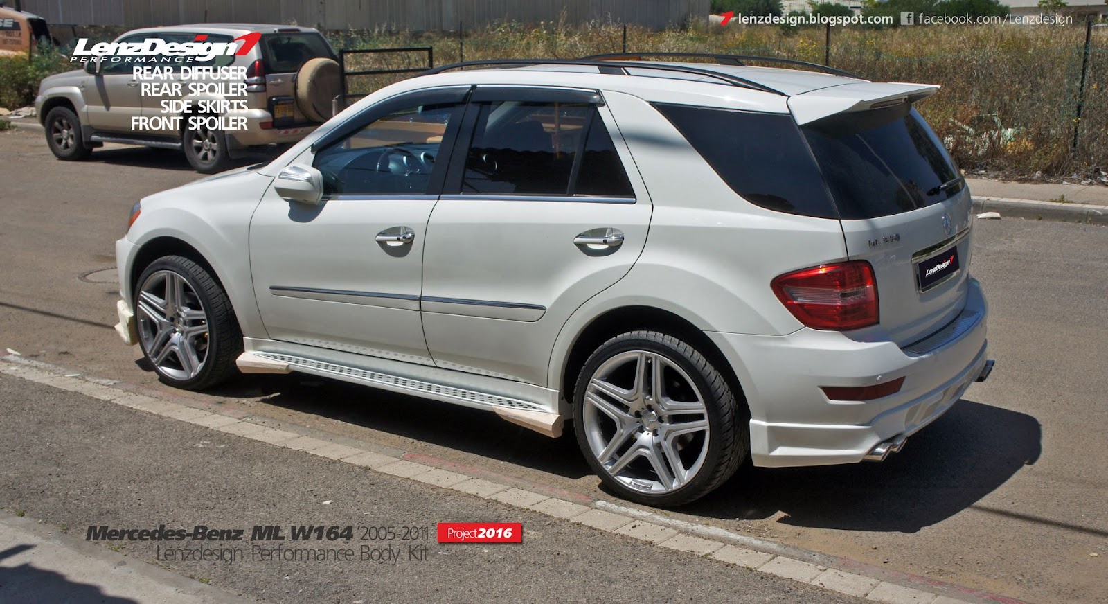 Mercedes-Benz ML W164 Lenzdesign Bodykit & Spoilers