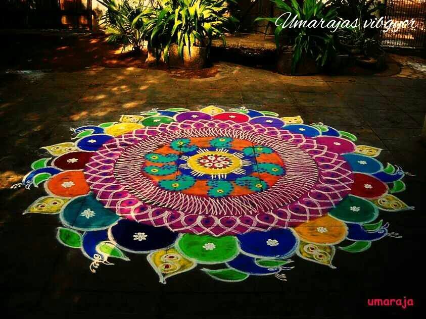 Rangoli Designs by Uma Raja
