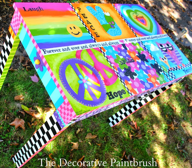 The Decorative Paintbrush, Designs by Mary Mollica: Hippie Love: Peace ...