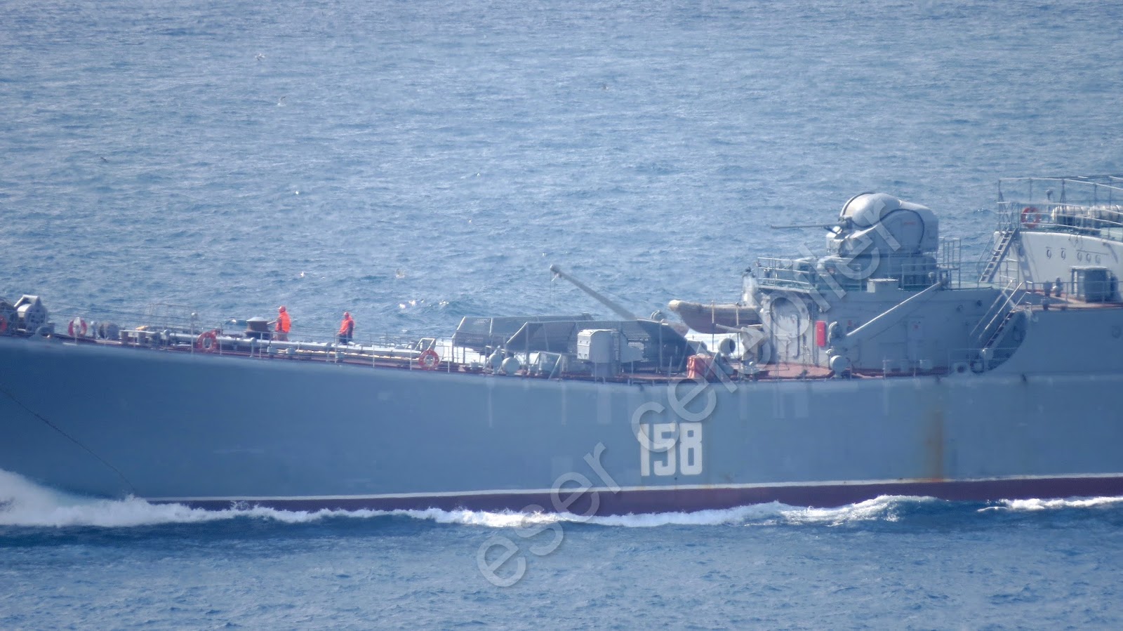 WARSHIPS ON THE BOSPHORUS: 158 Caesar Kunikov (BDK-64) Ropucha II