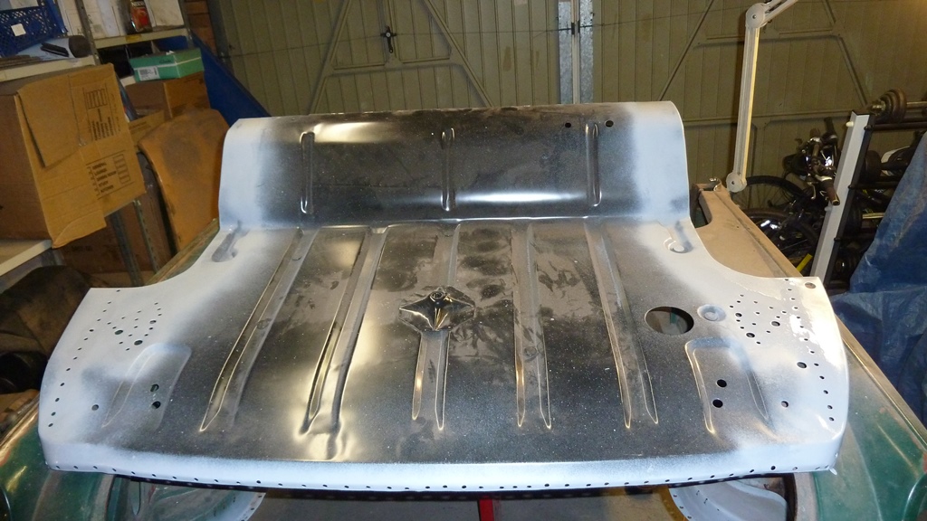 MG Midget 1965 MKII Restoration Project: Boot Floor Preparation
