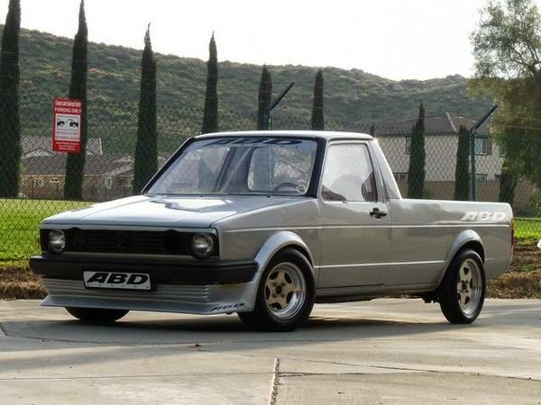 10k: All Motor: 1980 Volkswagen Caddy Rabbit Pickup - DailyTurismo