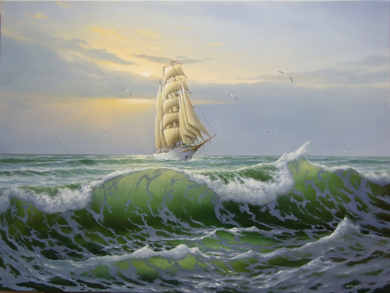 savastudija: PAVEIKSLAS "LAIVAS"