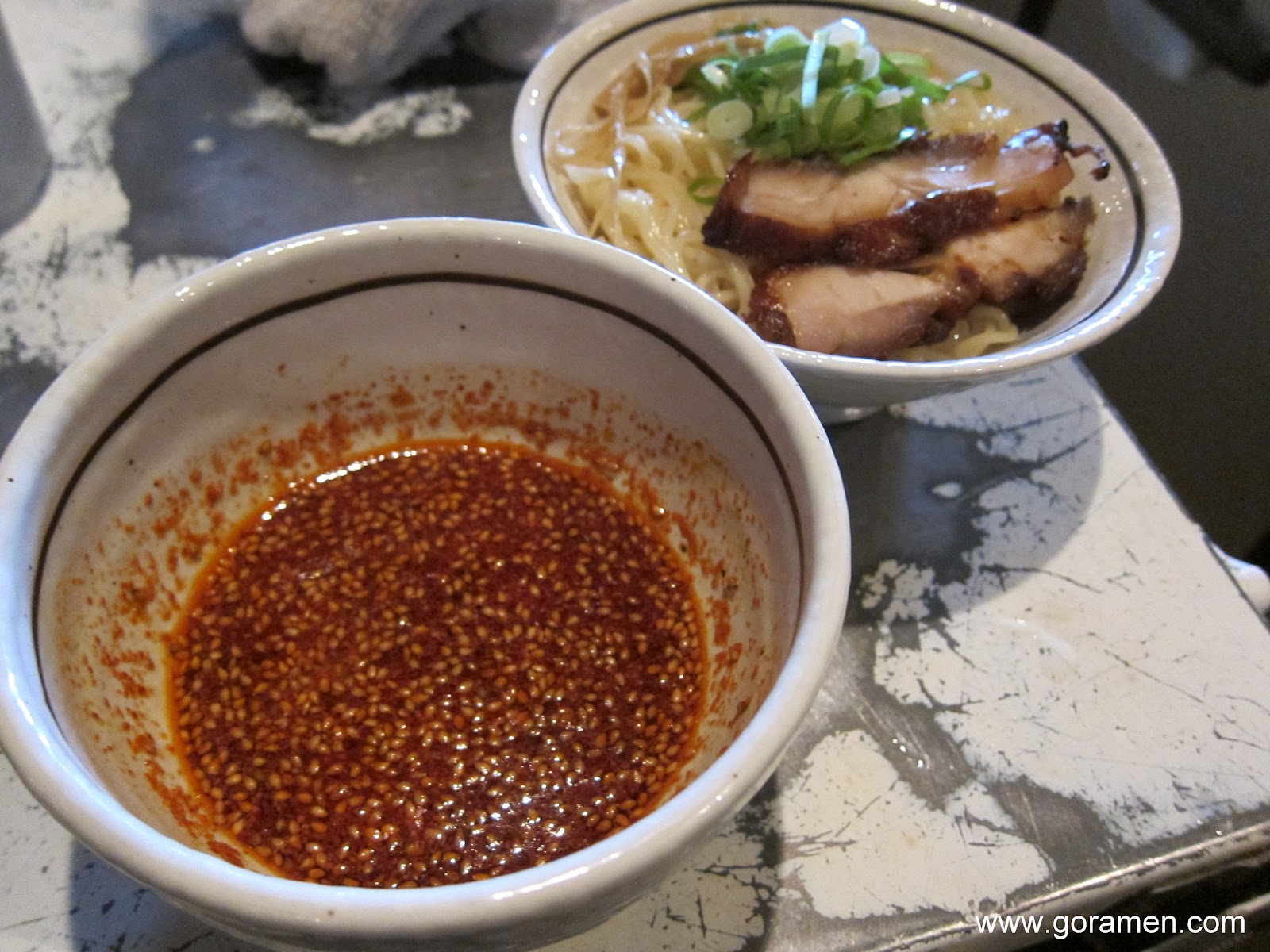 GO RAMEN!®: Karakuchi tsukemen...