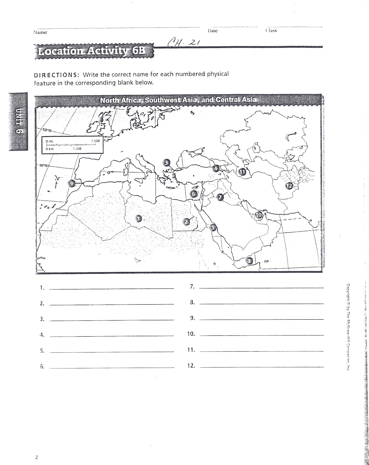 Mr. E's World Geography Page: World Geography 2019 - Chapter 21 ...