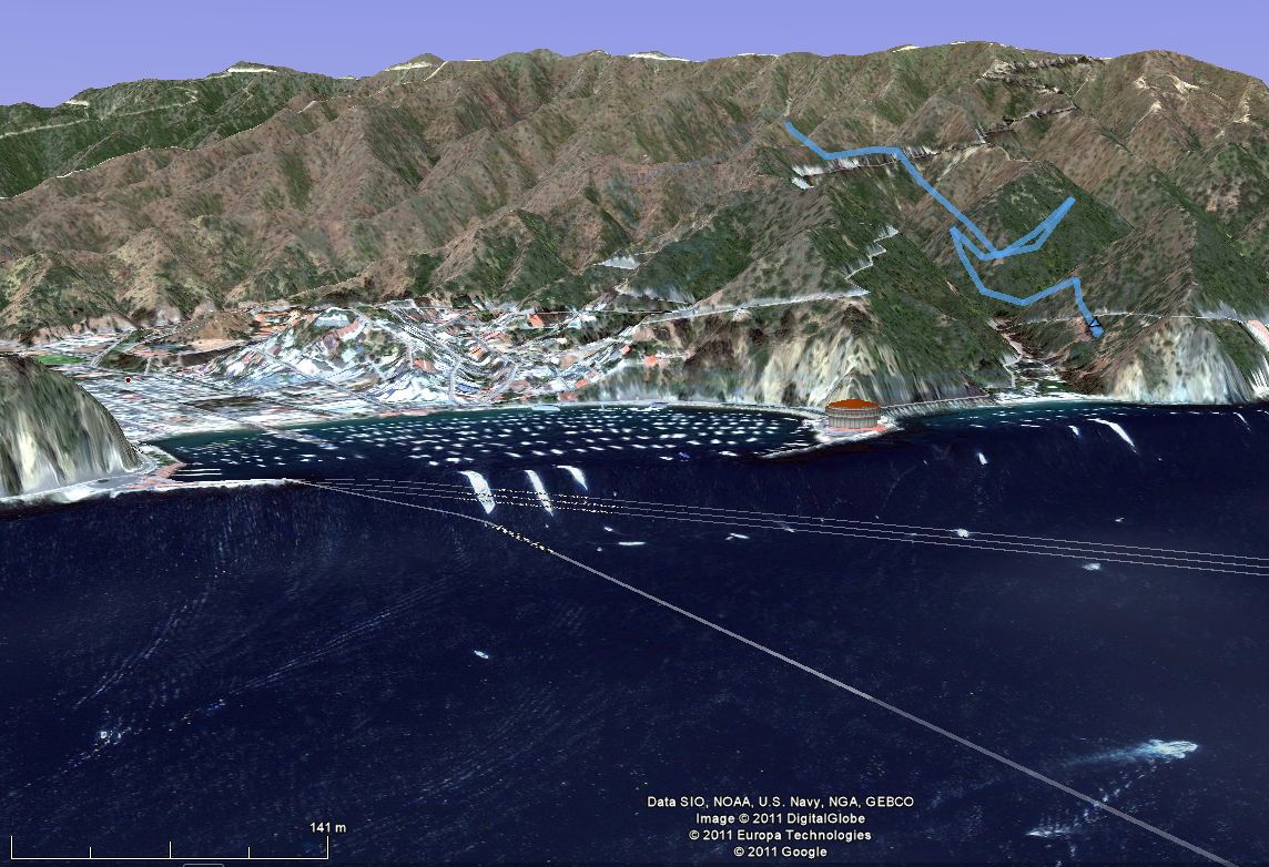 bytemaps: Catalina Island Ziplines!
