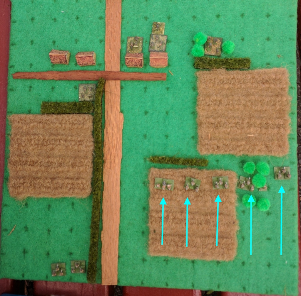 Shaun's Wargaming with Miniatures: WW2 6mm gaming on a 24cmx24cm ...