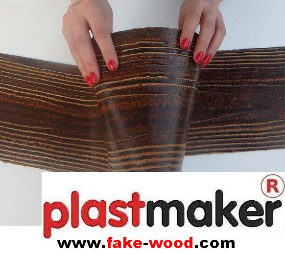 faux wood beams fake wood flexible elastic panles: faux wood beams ...