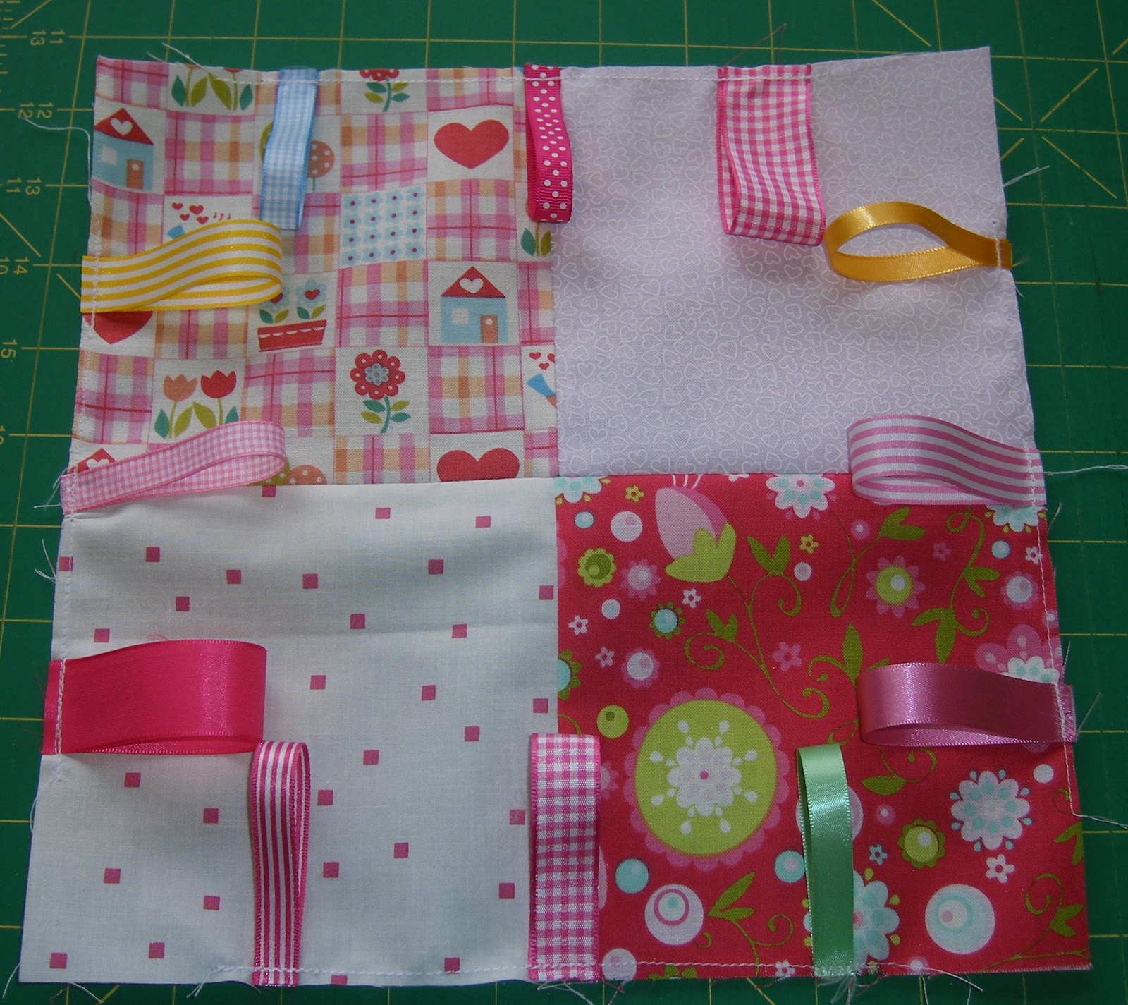 Sew Me: Baby Taggy Comforter Tutorial