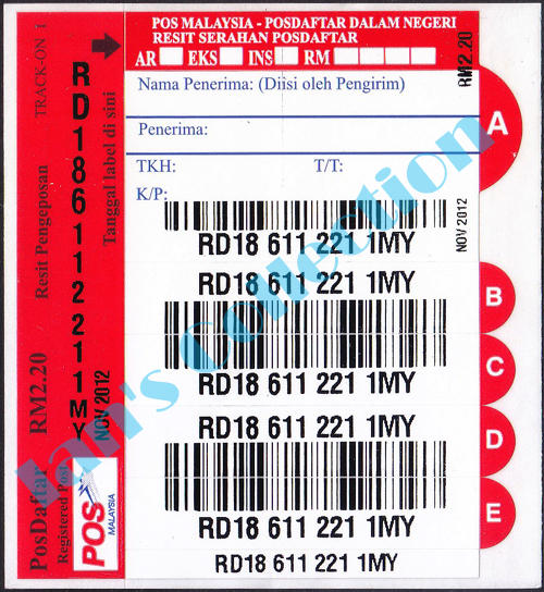 Ian's Collection: Different Types of Registered Labels