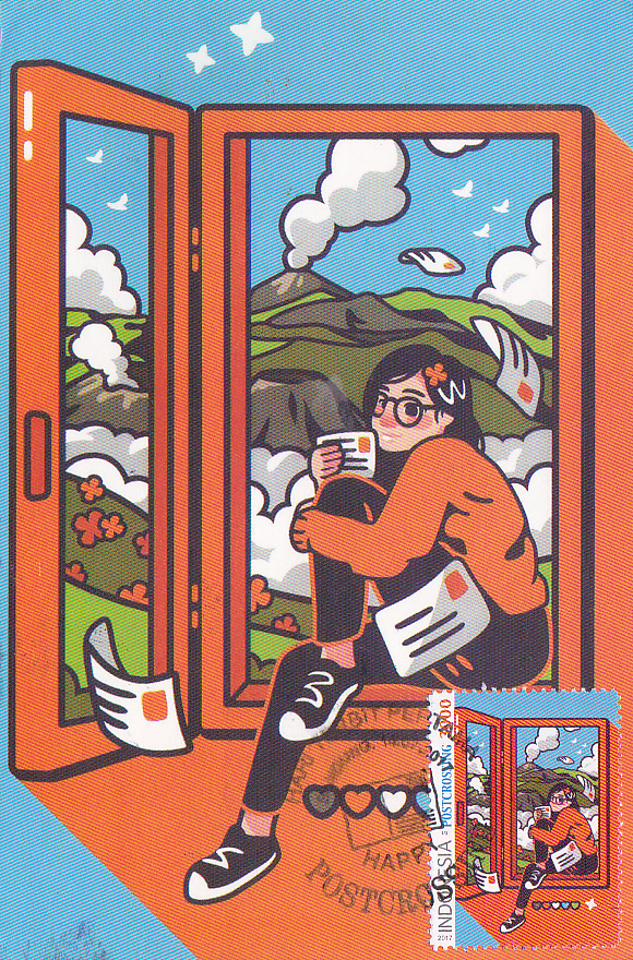 Postcard A La Carte: Indonesia - Postcrossing Stamp - Postcrossing ...