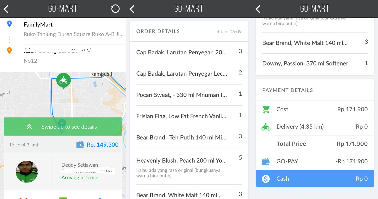 Pengalaman Belanja Via Go-Mart by Gojek — Look At Me