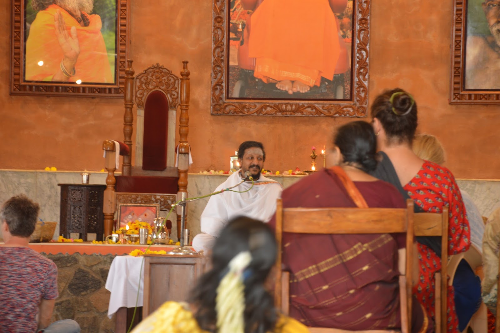 GREENLAND ASHRAM: Satsang by Nochur Venkataraman retreat by Poornima ...