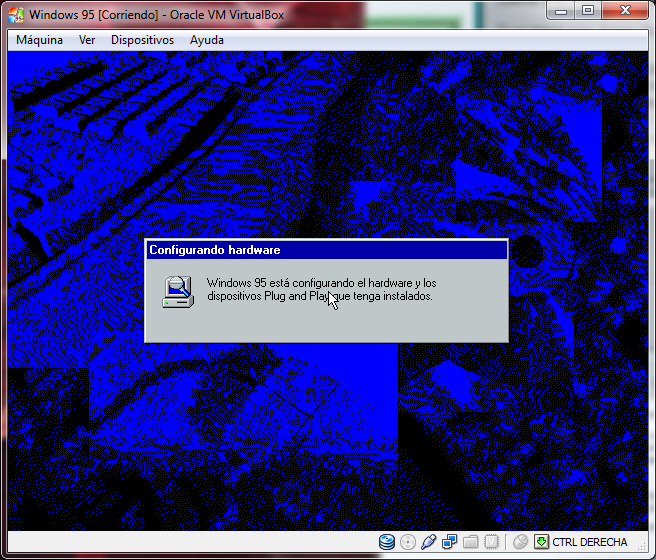 Instalación de Windows 95 en VirtualBox. Prac.3 | Blog Equipo José ...