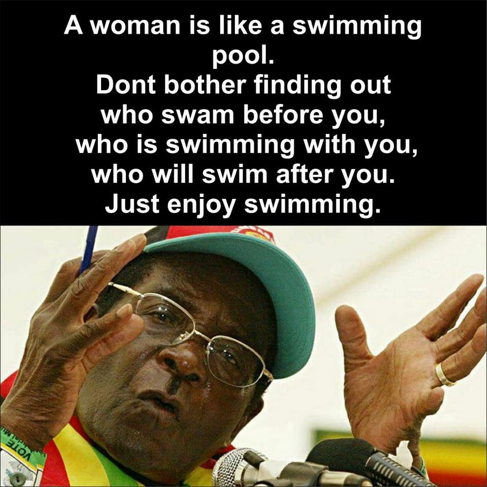 Robert Mugabe will be remembered for his sweet quotes.