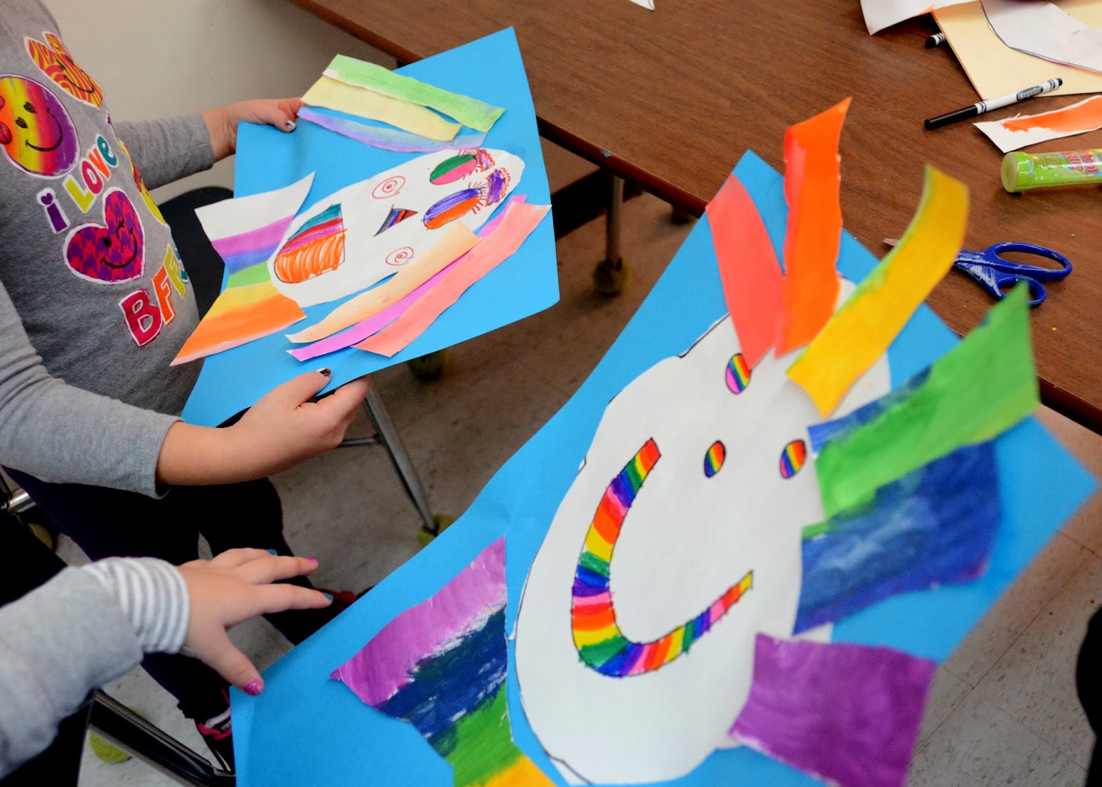 Mrs. Nohelty's Art Lab: Roy G. Biv - 1st Grade Study in Color Theory