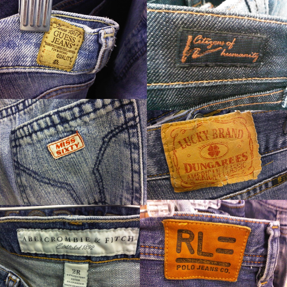 Shopping America: Goodwill vintage jean rummaging – Emily Jane Johnston