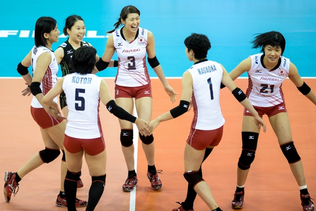 Volleyball:วอลเลย์บอลที่รัก: Japan women's national volleyball team ...