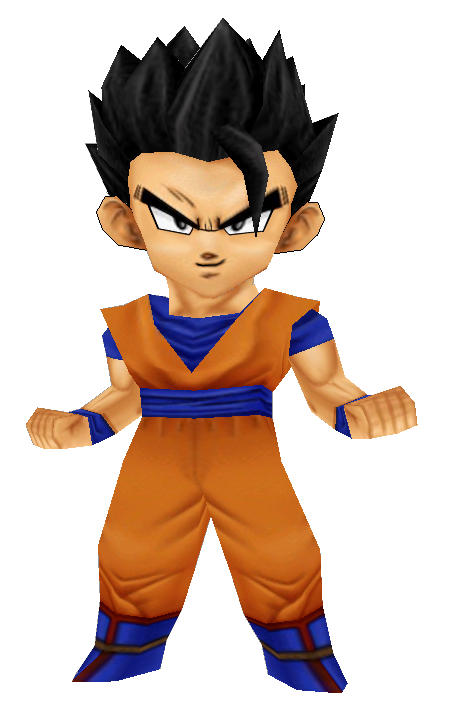 Dragon Ball - Gohan Ultimate Power Papercraft | Papercraft Free ...