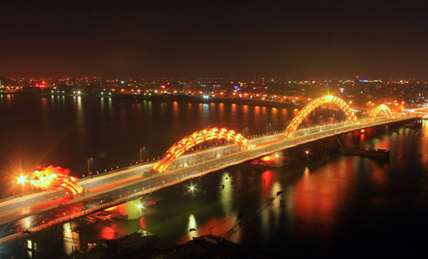 New Fire-Breathing Dragon Bridge Reveals in Vietnam